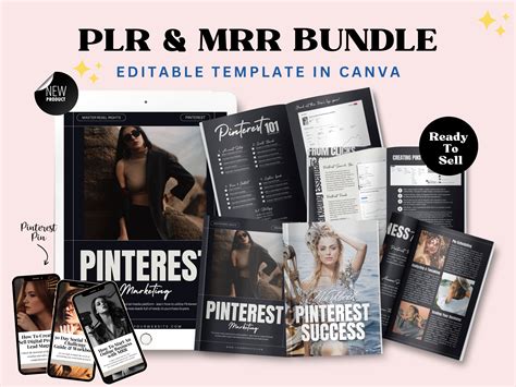 Pinterest Passive Income Done For You Plr Mrr Digital Marketing Bundle