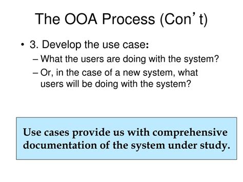 Ppt Identifying Use Cases Object Analysis Classification Identifying Object Relationships