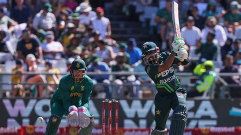 Sa Vs Pak Babar Azam Rizwans Grit Leads Pakistan To Seal Series In
