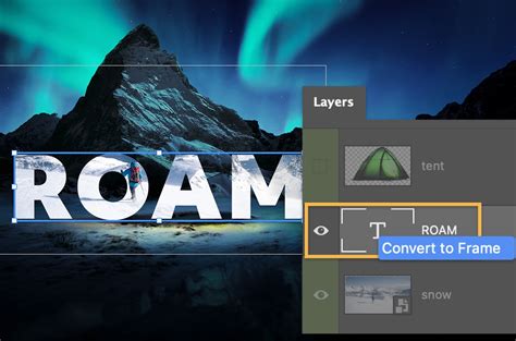 Fill Text With An Image In Photoshop