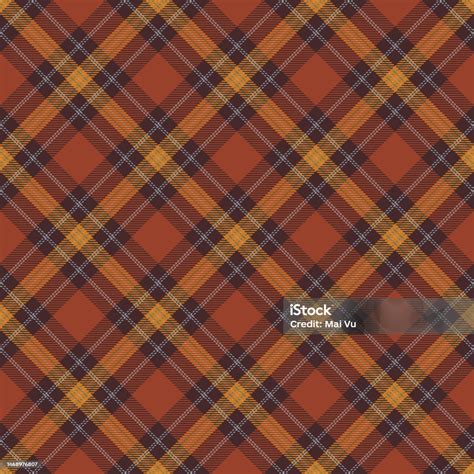 Autumn Plaid Seamless Pattern Stock Illustration Download Image Now