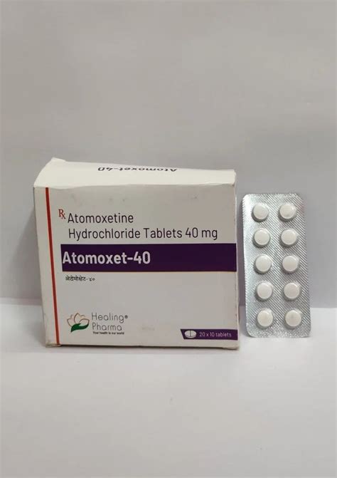 Atomoxetine Hydrochloride Tablets At ₹ 325 Stripe Axepta Tablets In