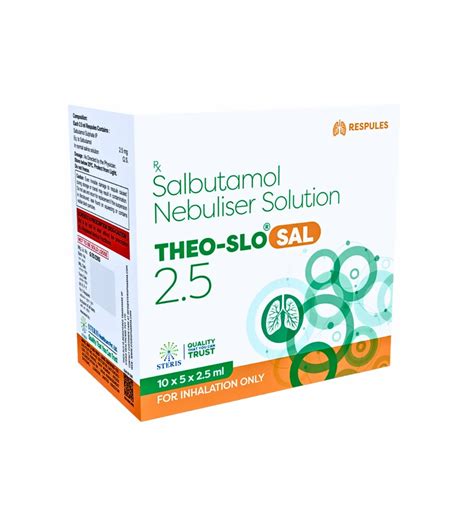 Salbutamol Nebuliser Solution 2 5ml At ₹ 28 Pack In Jaipur Id