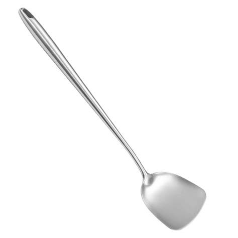 Nuolux Stainless Steel Wok Spatula Practical Cooking Spatula Kitchen