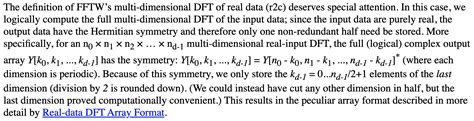 Multidimensional Real Fast Fourier Transform General Usage Julia Programming Language
