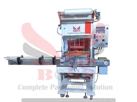 High Speed Shrink Sleeve Applicator Automatic Shrink Wrapping Machine In Vatva India