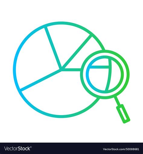 Analytics Key Performance Indicator Icon Vector Image