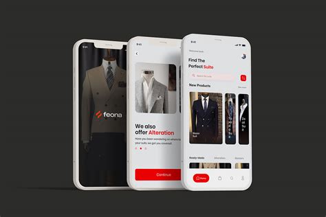 Onboarding Screen Ui Design For Suit App Feona Behance