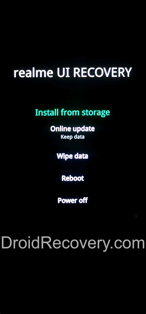 How To Boot Realme C Recovery Mode And Fastboot Mode Droid Recovery
