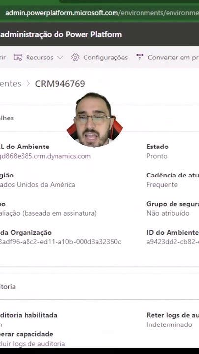 Como Alterar O Nome E Url Dos Ambientes Do Dynamics 365 Ce Shorts