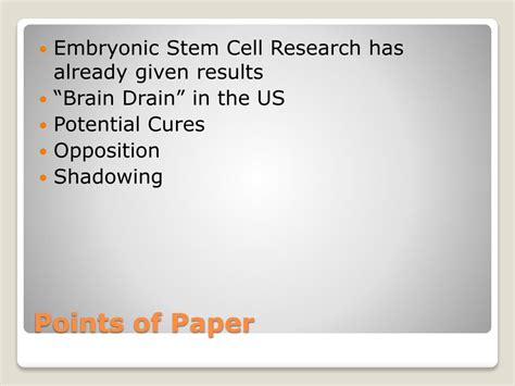 PPT Embryonic Stem Cell Research PowerPoint Presentation Free Download ID 2807673