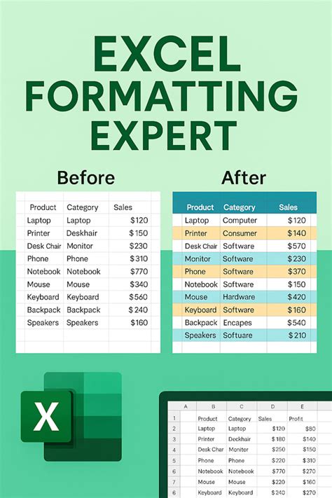 Format And Beautify Your Excel Spreadsheet Professionally By Haisearh