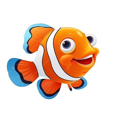 Tekening Van Een Nemo Vis