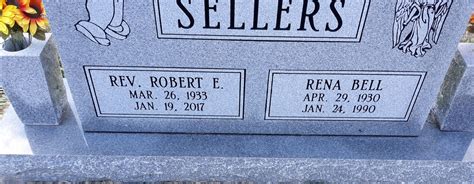 Rev Robert Eckel Sellers 1933 2017 Homenaje De Find A Grave