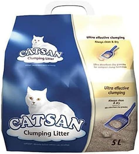 Catsan Clumping Litter 5l 5000g Bulk Pack Of 3 Low Dust Hygienic Cat