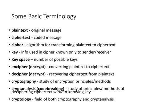 Ppt Classic Cryptography Powerpoint Presentation Free Download Id
