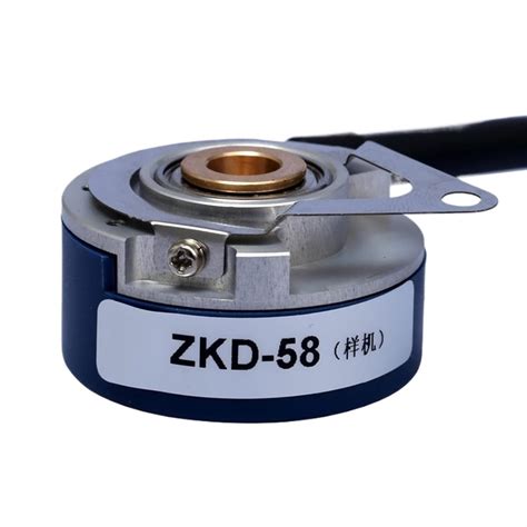 grating rotary encoder incremental zkd 58 contact type 1024 pulses