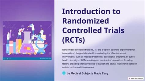 Non Randomized Controlled Trial Pptx Medical Health