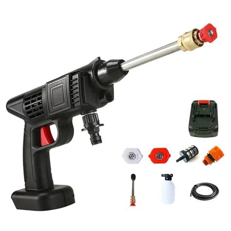 Portable Battery Pressure Washer Cordless High Pressure Cleaner Ash