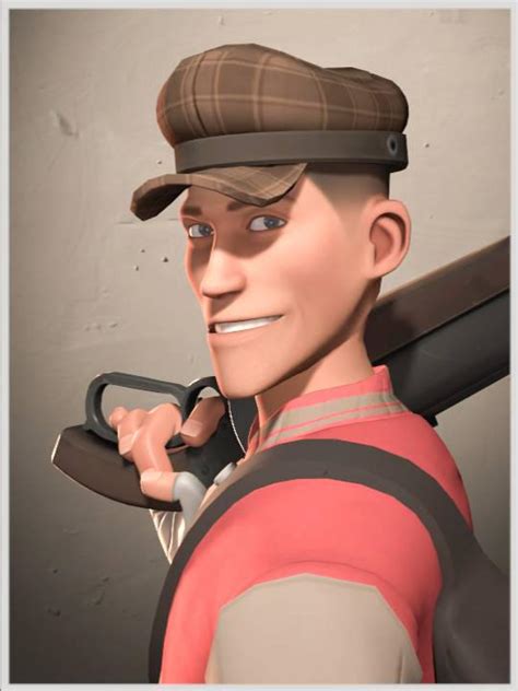 [sfm Tf2] Comm Scout Portrait By Samuraisoldier15 On Deviantart