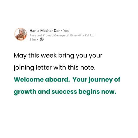 Hania Mazhar Dar On Linkedin Happymonday