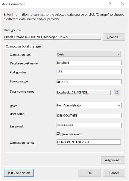 Developing Net Applications For Oracle Database On Premises
