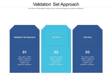 Validation Set Approach Ppt Powerpoint Presentation Model Display Cpb Presentation Graphics