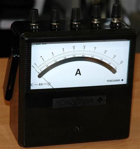Yokogawa Model 2013 12 Analogový Ampérmetr Aukro