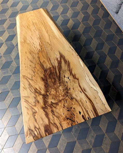 Flamed Beech Coffee Table Mos Bespoke Furniture