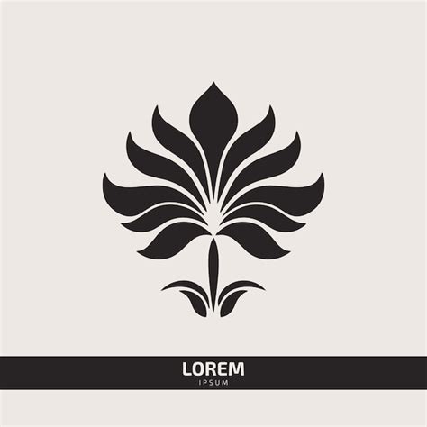 Baum Minimaler Logo Symbol Maskottchen Vektor Premium Vektor