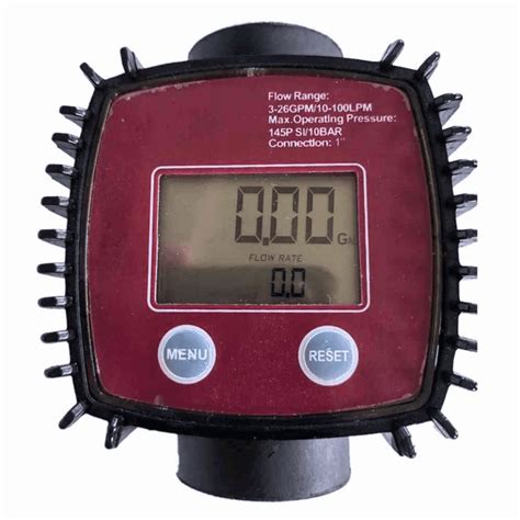 Turbine Oil Fuel Flow Meter K25 Water Flow Meter Lcd Flow Meter
