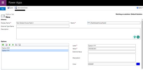 How To Create A Global Choice Global Option Set In Dynamics 365