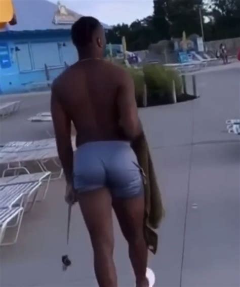 Bouncing Booty By The Pool