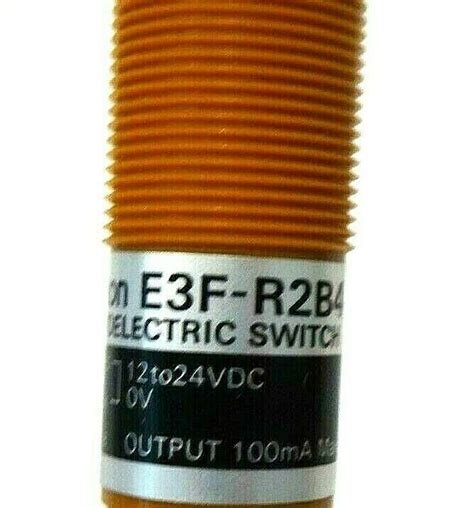 New Omron E3f R2b4 Photoelectric Sensor E3fr2b4 Sb Industrial Supply Inc