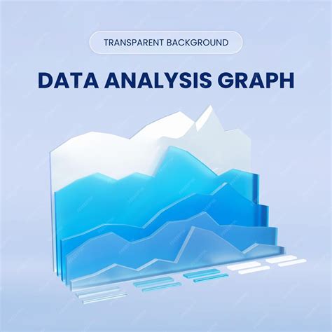 Premium Psd Data Analysis Graph 3d Rendering Illustration