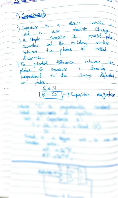 Solution Capacitor Electric Polarisation Of Dielectrics Charging And Discharging Of Capacitor 1