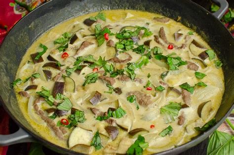 Thai Green Beef Curry Asian Recipe By Flawless Food