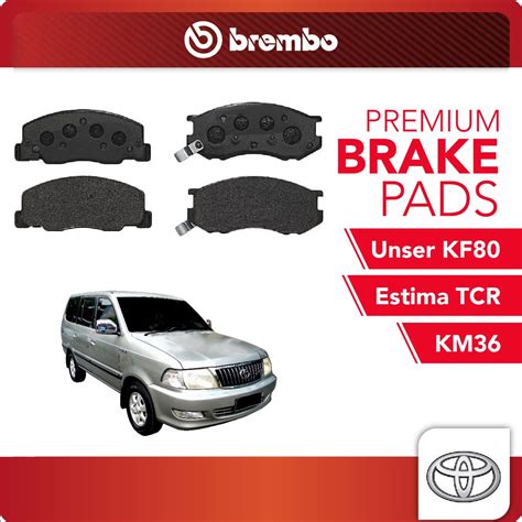 Brembo Front Pads 1 Set Compatible With Tyt Km36 Unser Kf80