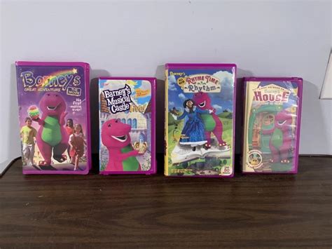 Barney Vhs Lot 4 £755 Picclick Uk