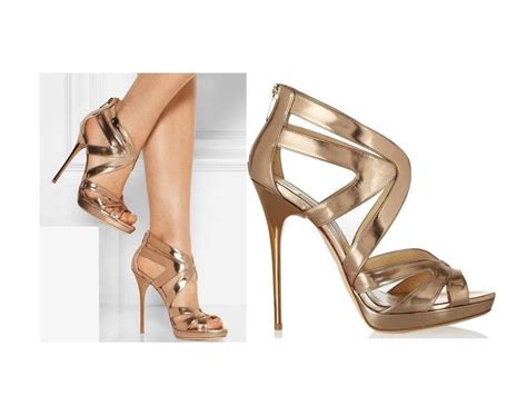 Jimmy Choo Collar Mirrored Leather Jimmychoo