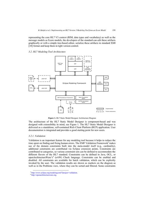 Implementing An Hl7 Version 3 Modeling Tool From An Ecore Model Pdf