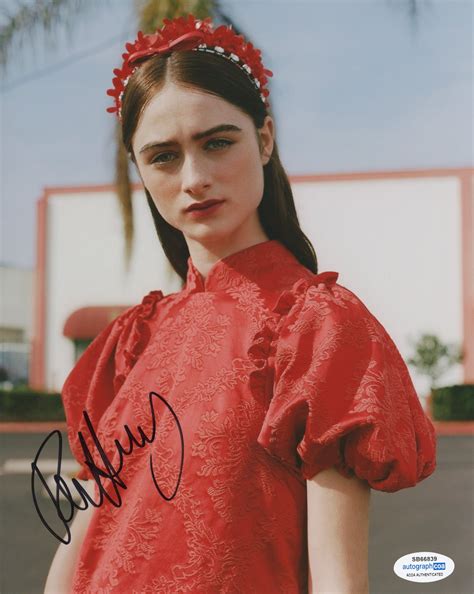 Raffey Cassidy Sexy Signed Autograph 8x10 Photo Acoa Outlaw Hobbies Authentic Autographs