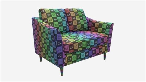 Sofa Caty 2 Seater 3d Model Turbosquid 1969474