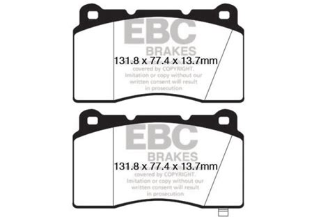 Ebc 09 Hyundai Genesis Coupe 20 Turbo Brembo Bluestuff Front Brake