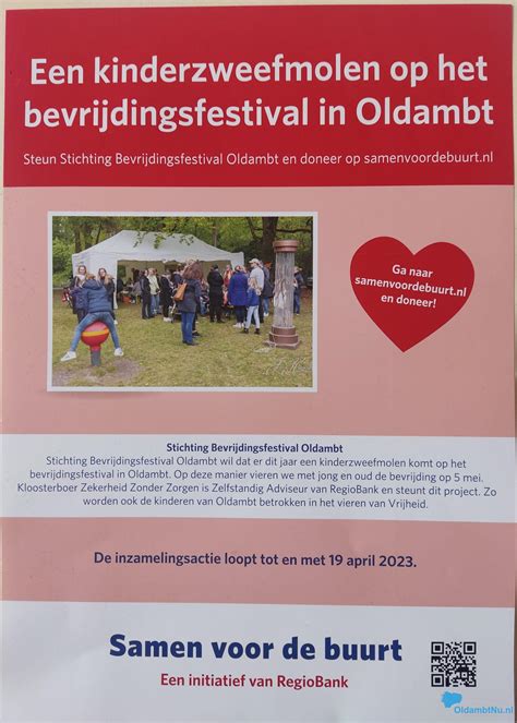 Crowdfunding Kinderzweefmolen Op Bevrijdingsfestival Oldambt Oldambtnu Nl