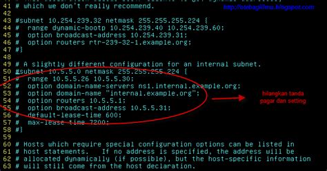 pintar komputer konfigurasi dhcp server