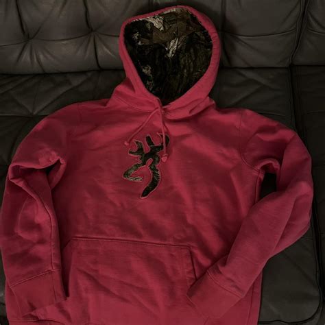 Pink Camo Hoodie The Inside Is Camo Depop