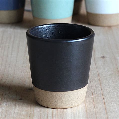 이천도자기 토비 도자기 쇼핑몰 전통 생활도자기 예쁜그릇 도자기 그릇 소담 블랙 물컵 A