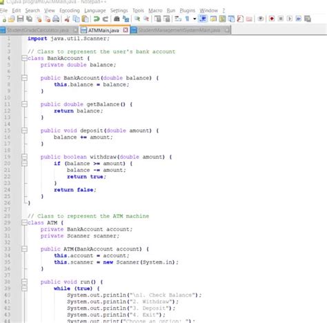 Samarth Gaikwad On Linkedin Atmsystem Javaprogramming Softwaredevelopment Techinnovation