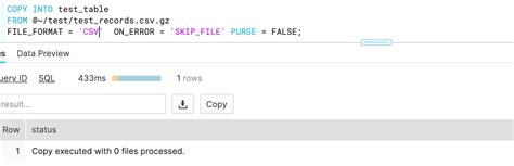Copy Into Completes With Copy Executed With 0 Files Processed